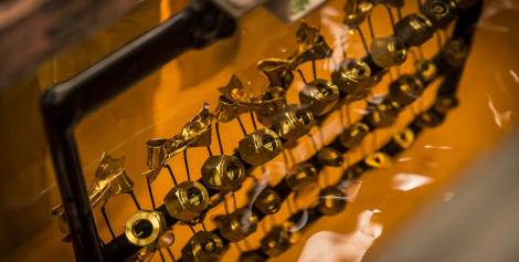 ETS Dumas, traitement de surface dorure, argenture réargenture électrolyse